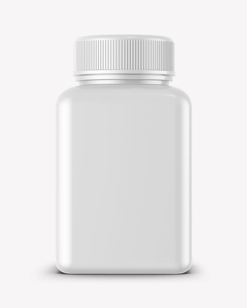 Ghee Glass Jar Mockup – Blue Mockups