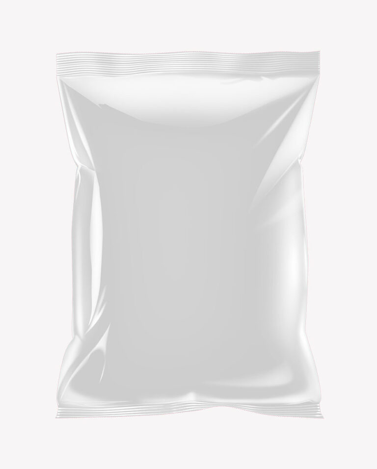 Glossy Papad Bag Mockup | Single Mari – Blue Mockups