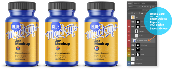 How to use – Blue Mockups