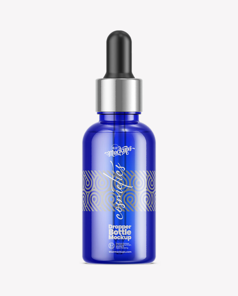 Dropper – Blue Mockups