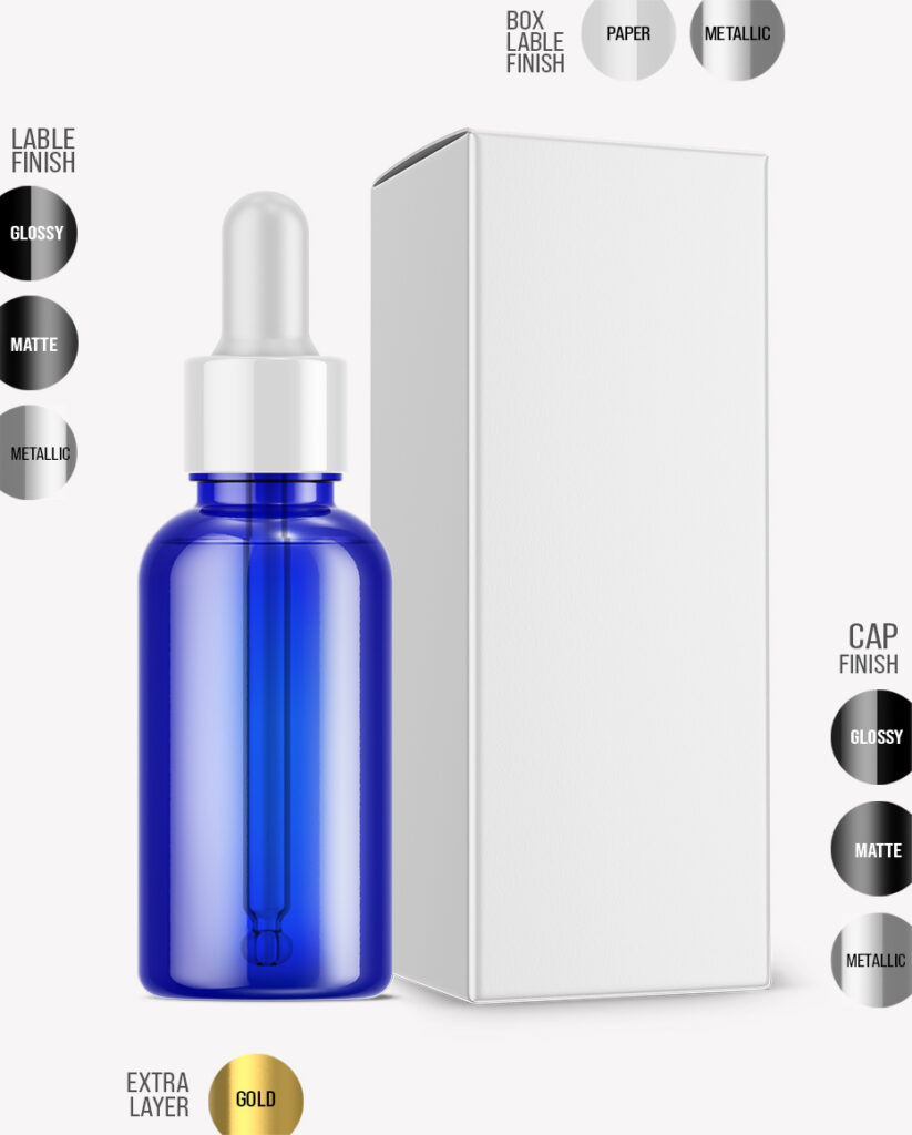 Dropper – Blue Mockups